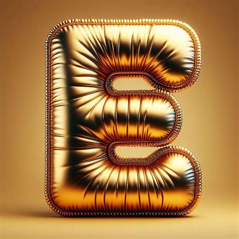 황금색 배경 모에 소셜 미디어 아바타 템플릿으로 황금색 대문자 E 프리미엄 Psd 파일