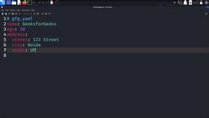 Convert YAML To JSON GeeksforGeeks