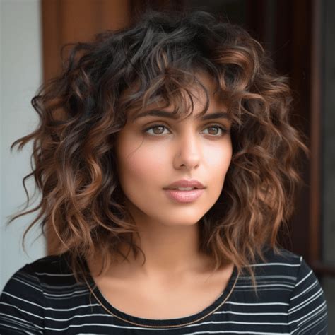 Turn Heads With These Stunning Medium Length Layered Hairstyles Medium Length Curly Hair