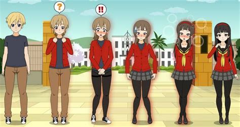 Gender Transformation Animation