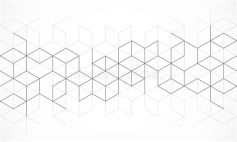 The Graphic Design Element And Abstract Geometric Background With Isometric Vector Blocks Stock