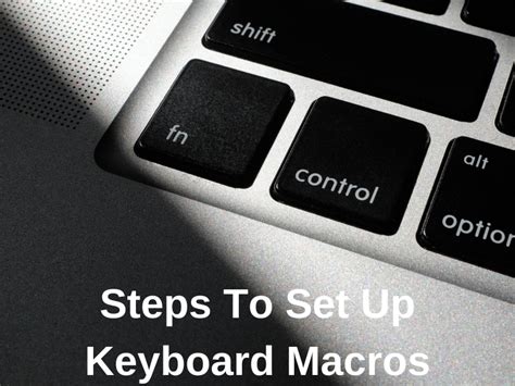 set up keyboard macros in windows 10 [step by step guide] followmystep