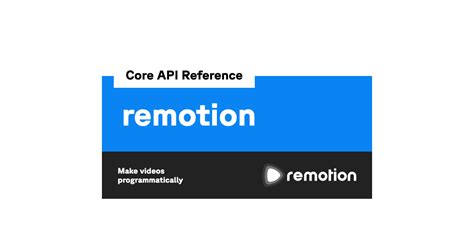 remotion remotion make videos programmatically