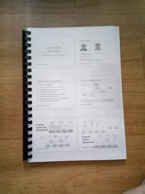 Ntu Computer Science Year 2 Lecture Notes Hobbies And Toys Books And Magazines Assessment Books