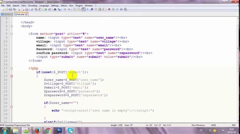 Data Insert In Php With Javascript Form Validation Split Part 35 201608040011338856 Youtube