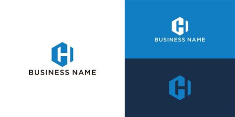 C H Ch Initial Logo Design Vector Template 37328773 Vector Art At Vecteezy