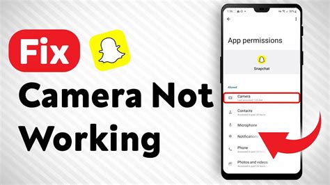 How To Fix Snapchat Camera Not Working Full Guide Youtube