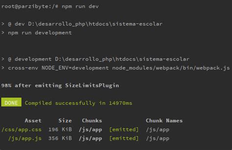 Vue Con Laravel Configuración Con Laravel Mix Parzibytes Blog