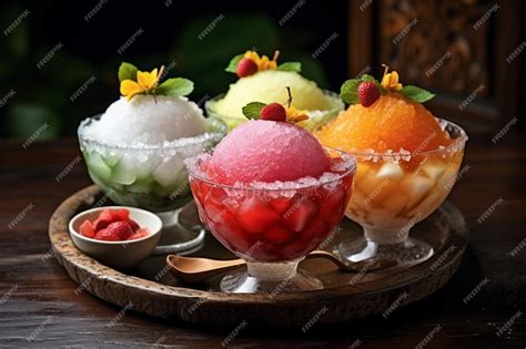 Premium Ai Image Photo Sop Buah Or Es Buah Is Mixed Fruit With Coconut Or Simple Syrup Served