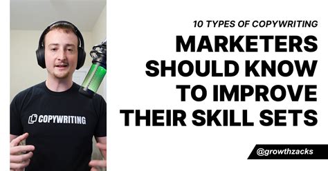 10 Types Of Copywriting Marketers Should Know To Improve Their Skill