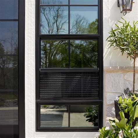 Pella Lifestyle Hidden Screen 27 Inches X 20 Inches Black Aluminum