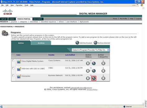 Cisco Digital Media Manager User Guide Version 3 5 Create Content Offering Cisco Digital