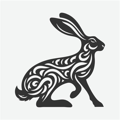 Majestic Hare Silhouette Ideal For Artistic And Design Endeavors 47193727 Vector Art At Vecteezy