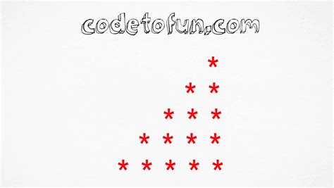 Javascript Star Pattern 3 Codetofun