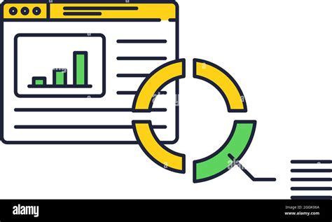 Startup Analysis Graph Info Chart Statistic Icon Stock Vector Image And Art Alamy
