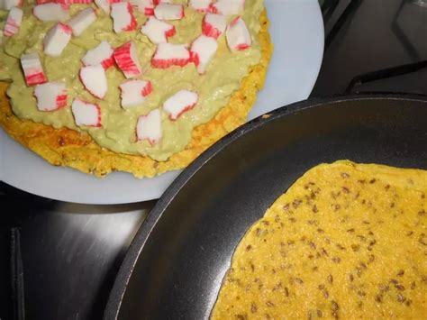 Receita De Crepes De Aveia Com Abacate E Atum