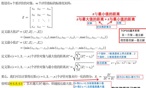 算法基础TOPSIS法 CSDN博客