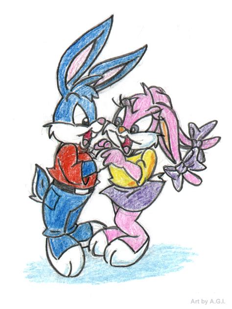 Buster And Babs Bunny By Andybunny On DeviantArt