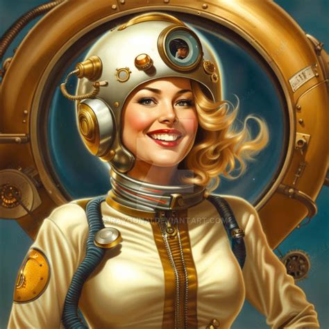 Astrogirl 2 By Raygunai By Raygunai On Deviantart