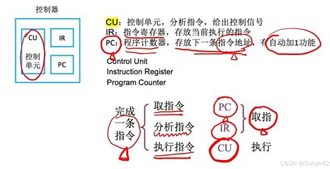 【计算机组成原理】五、中央处理器：1 cpu的功能与结构and指令执行过程（运算器、数据通路、控制器、指令周期） cpu指令处理过程 csdn博客