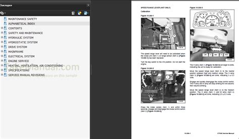 Bobcat Ct335 Service Repair Manual Compact Tractor 6987078 12 09