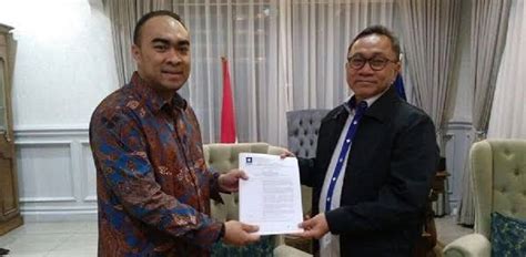 Irvan Herman Satu Satunya Politisi Riau Masuk Kepengurusan Dpp Pan