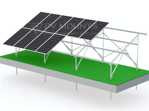 Ground Mounting Solar Pv Mounting Structure Manufacturer