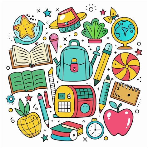 Back To School Background Premium Ai Generated Vector