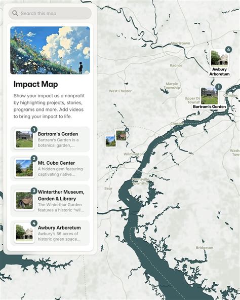 Free Impact Map Custom Map Template