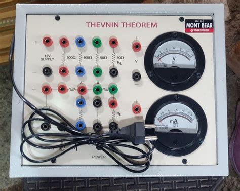 Metal Analog Thevenins Theorem Trainer Kit For Laboratory At Best