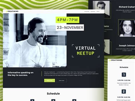 key principles to create an event website in a snap renderforest