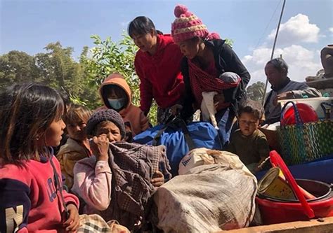 တိုက်ပွဲကြောင့် ဆီဆိုင်မြို့ခံများ မိသားစုလိုက် ထိုင်းသို့ပြောင်းရွှေ့၊ နန်းပန်တွင် Pna က အဓမ္မ