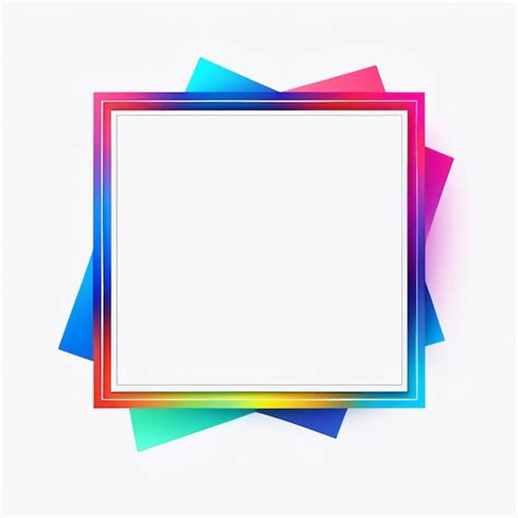 Premium Photo Artistic Square Frame Conceptions