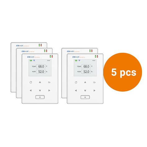 Elitech Rcw 800 Wifi Digital Data Logger Email Sms App Push Alert Elitech Technology Inc