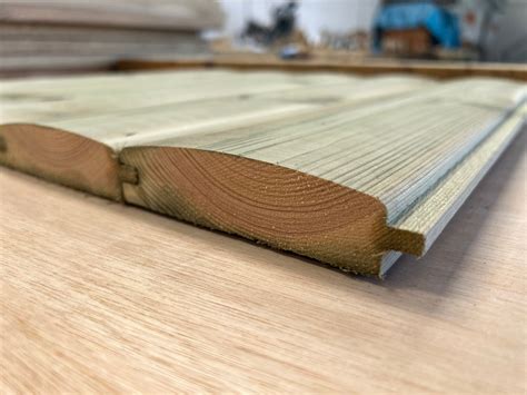 38x125 Tanalised Treated Loglap Cladding — Timber Diy