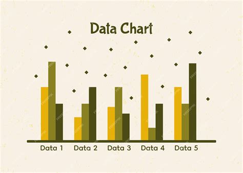 Premium Vector Bar Chart For Report Presentation Business Statistic Data Analysis Chart And Graph