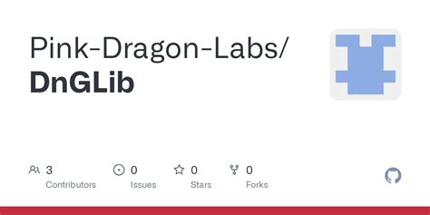 GitHub Pink Dragon Labs DnGLib