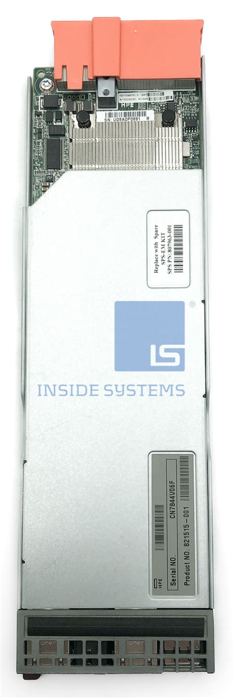 Hpe Synergy Frame Link Module Inside Systems A S