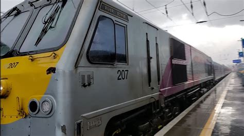 Nir 201 Class Loco 207 And Set 9003 1650 Service To Belfast At