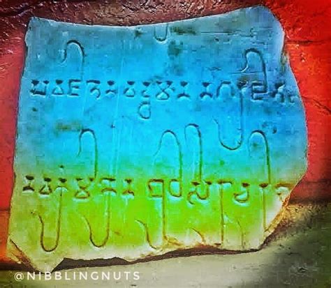 The Mother Of Indian Scripts Brahmi Script Developed In The Mid 1st Millennium Bce Is The