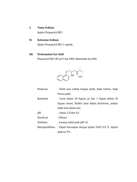 Jurnal Injeksi Propanolol Hcl Pdf