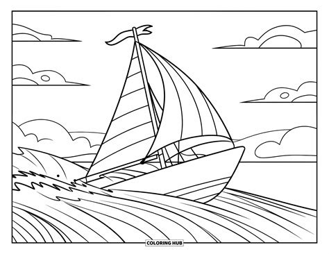Boat Coloring Ideas