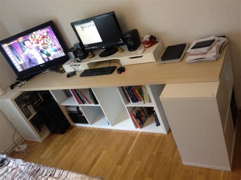 Kallax Desk Ideas Three Ways To Set Up A Workstation