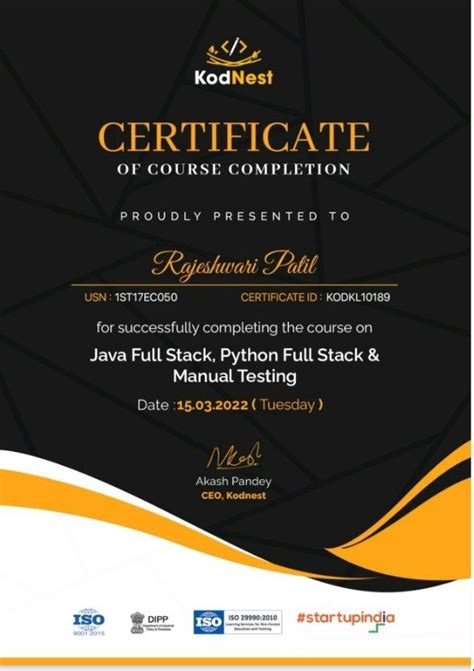 Rajeshwari Patil On Linkedin Kodnest Job