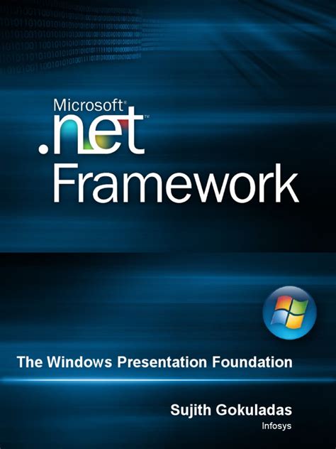 Windows Presentation Foundation Windows Presentation Foundation Extensible Application