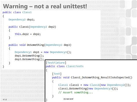Dependency Injection Moq Exercise Ppt Download