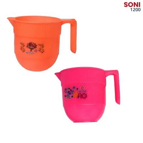Pink Soni Plastic Mugs Model 1200 For Home At ₹ 180dozen In Kolkata