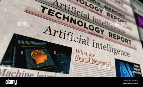 Artificial Intelligence Deep Machine Learning Vintage News And