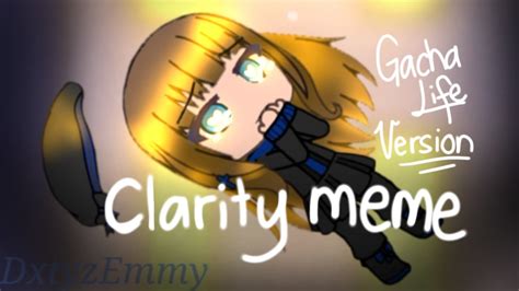 Clarity Meme Gacha Life Warning Flashing Youtube