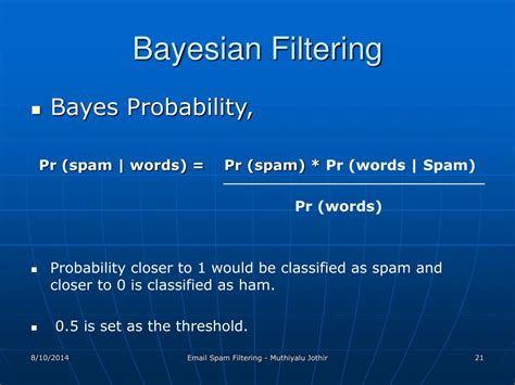 Ppt Email Spam Filtering Computer Security Seminar Powerpoint